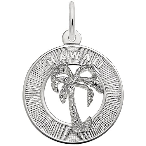 Rembrandt Charms 925 Sterling Silver Hawaii Charm Pendant