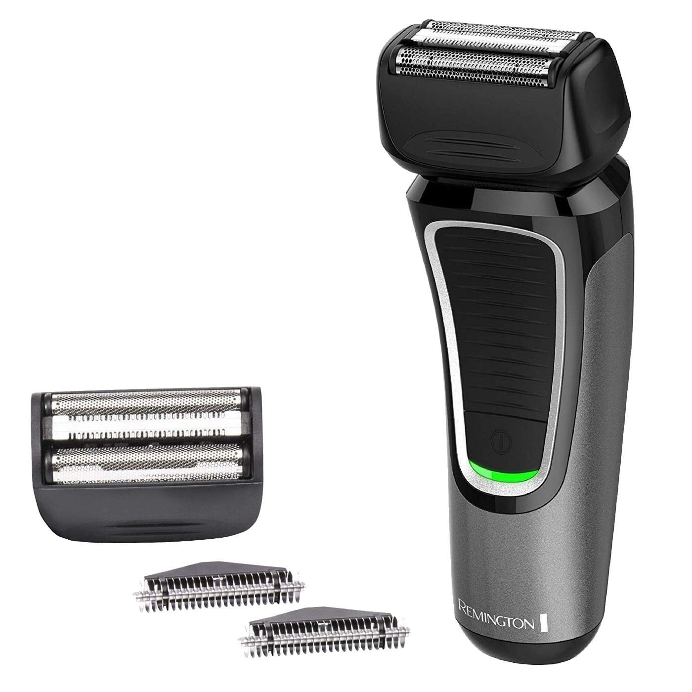 Remington PF7400B, F4 Comfort Series Foil Men's Shaver, Intercept Shaving Technology with SPF-PF Shaver Head and Pop-Up Detail Trimmer - Bundle