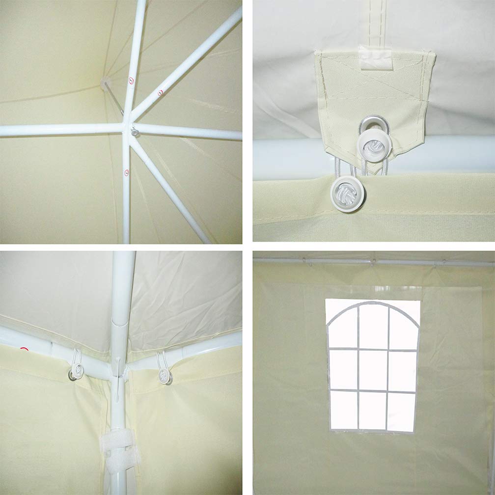 Quictent 29x21ft Party Tent Heavy Duty Wedding Canopy Event Shelter Gazebo Large with Roof Removable Sidewalls Commercial