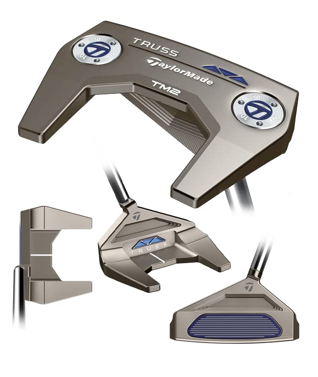 TaylorMade Truss Putters (TM2, 35in / Black SS Mid 2.0)
