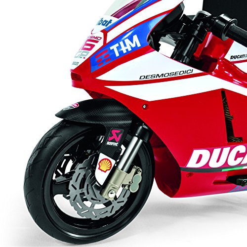 Peg Perego Ducati GP Motorcycle 12 Volt Ride on, Red