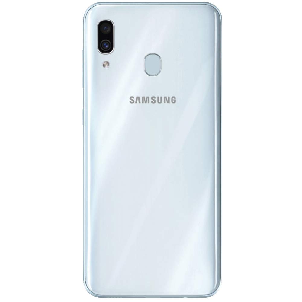 Samsung Galaxy A30 SM-A305G/DS Dual SIM 3GB RAM 32GB GSM Unlocked No Warranty - White