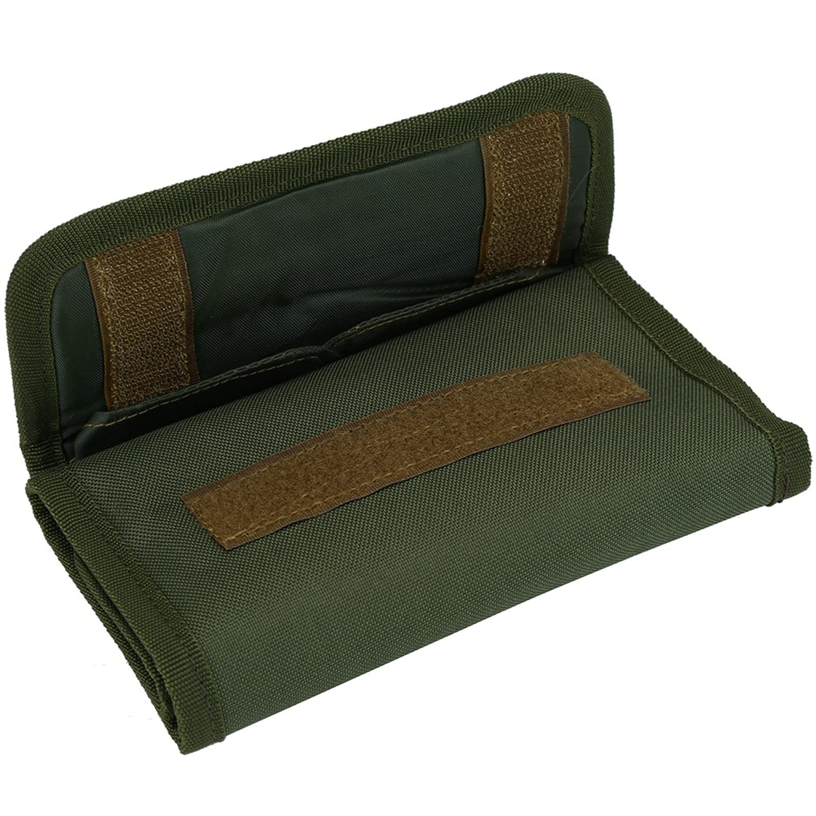 Yeuipea Fishing Accessory Case, Roll Up Fly Tying Tool Pouch Fishing Accessory Case Nylon Artificial Lure Storage Bag Holder