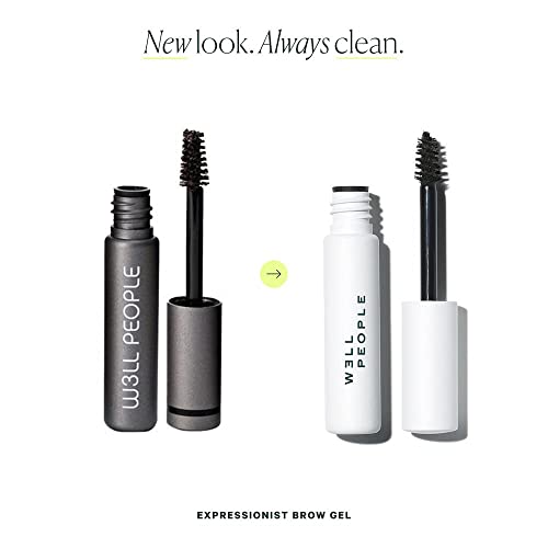 Well People Expressionist Brow Gel, Conditioning Gel For Thickening & Filling In Brows, Creates Fuller-looking Brows, Vegan & Cruelty-free, Brown