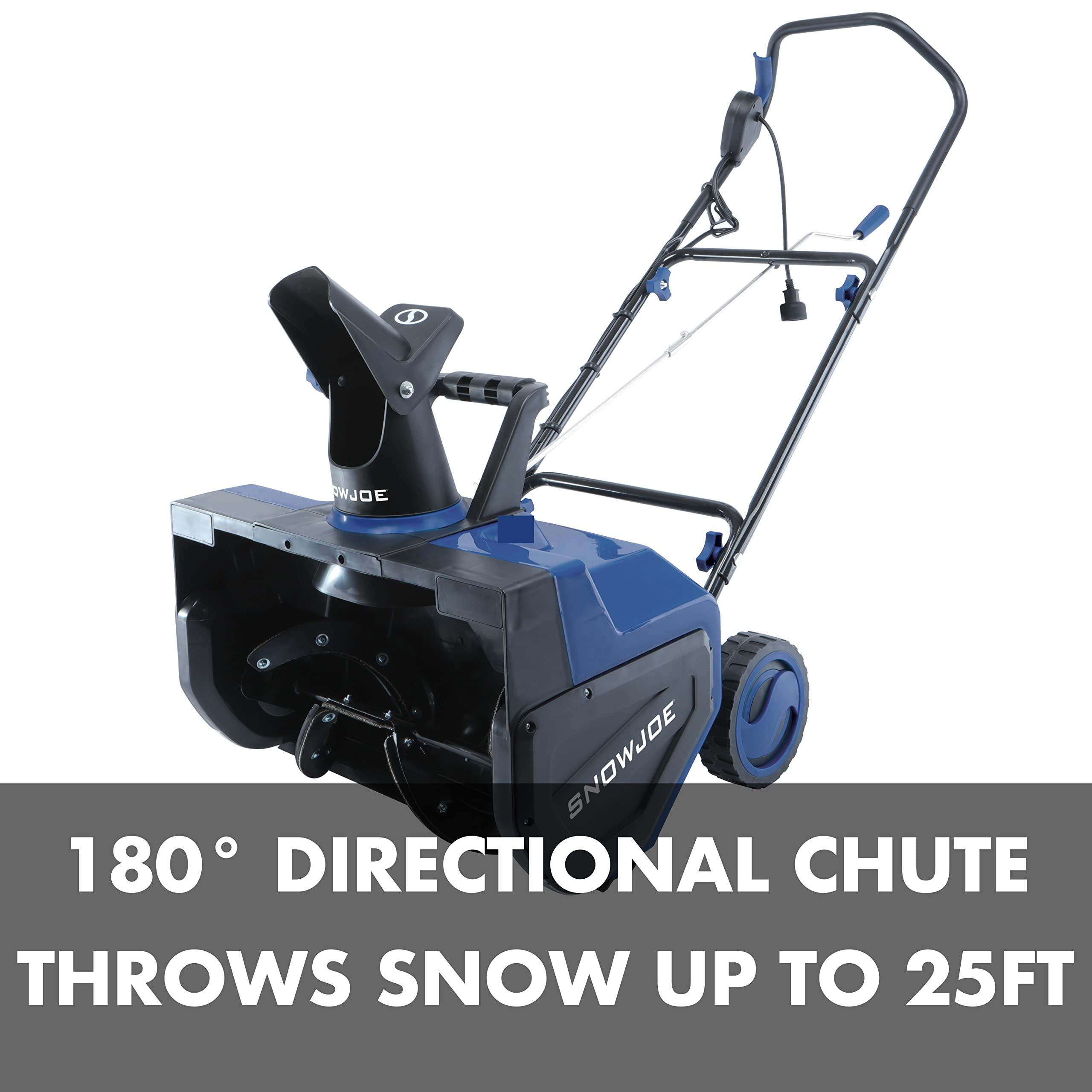 Snow Joe SJ626E Electric Walk-Behind Single-Stage Snow Blower, 22-inch, 14.5-Amp