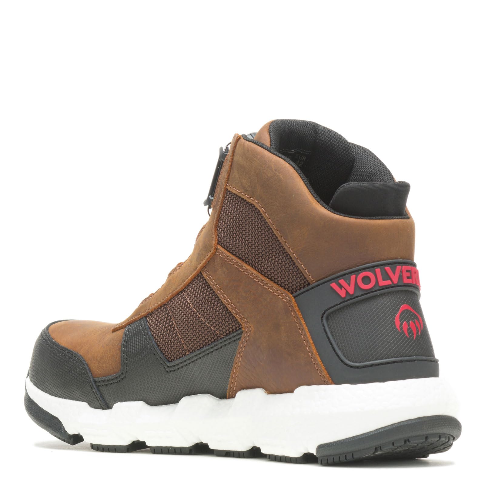 Wolverine Men's Rev UltraSpring DuraShocks BOA Industrial Boot, Brown, 9