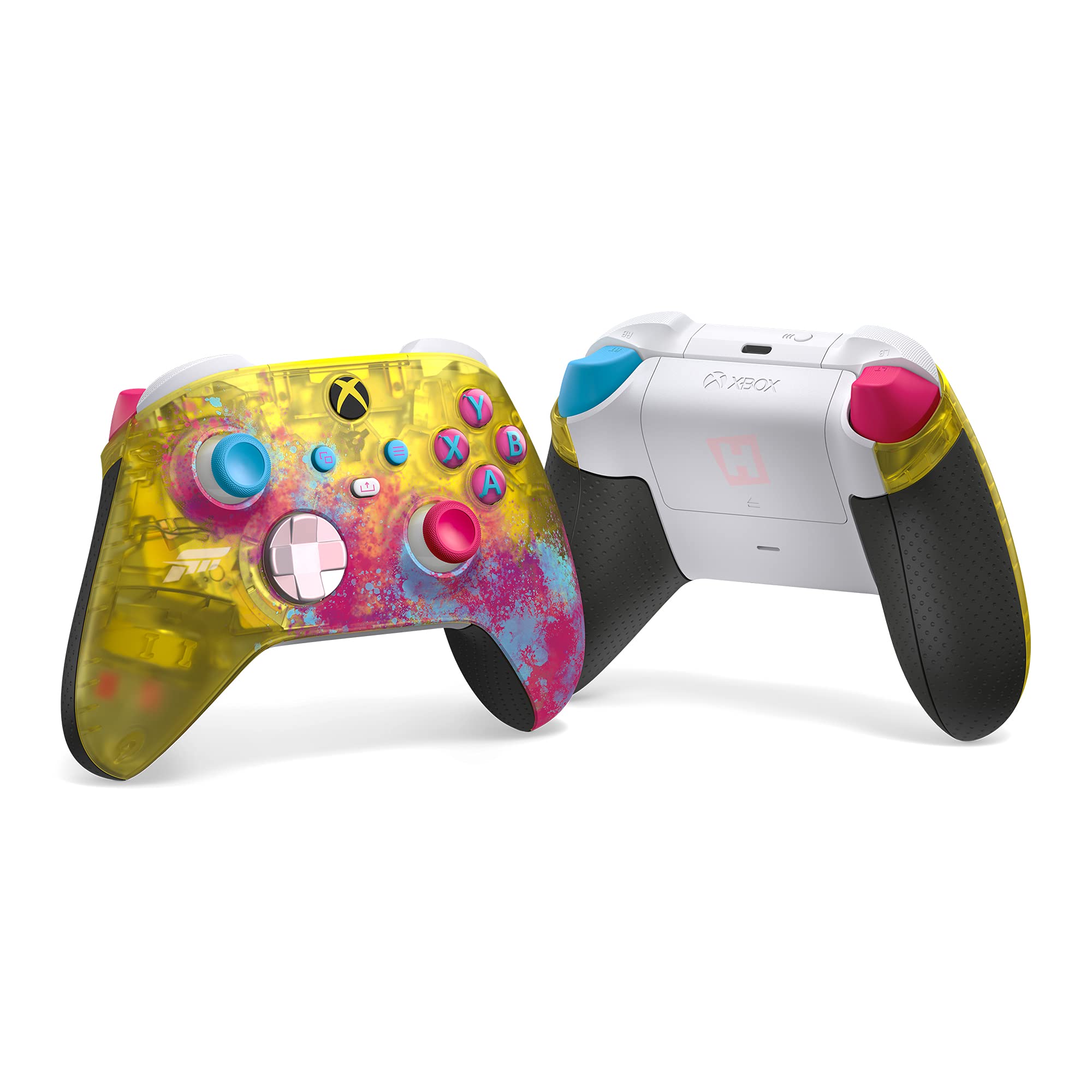 Xbox Wireless Controller Forza Horizon 5 Limited Edition - For Xbox Series X|S, Xbox One, Windows 10 PCs - Wireless & Bluetooth Connectivity - Hybrid D-Pad & Share Buttons - Featuring Textured