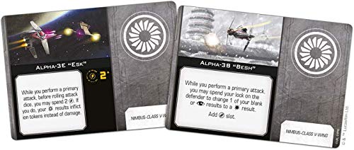 Star Wars X-Wing 2nd Edition Miniatures Game Nimbus-Class V-Wing EXPANSION PACK | Strategy Game for Adults and Teens | Ages 14+ | 2 Players | Average Playtime 45 Minutes | Made by Atomic Mass Games