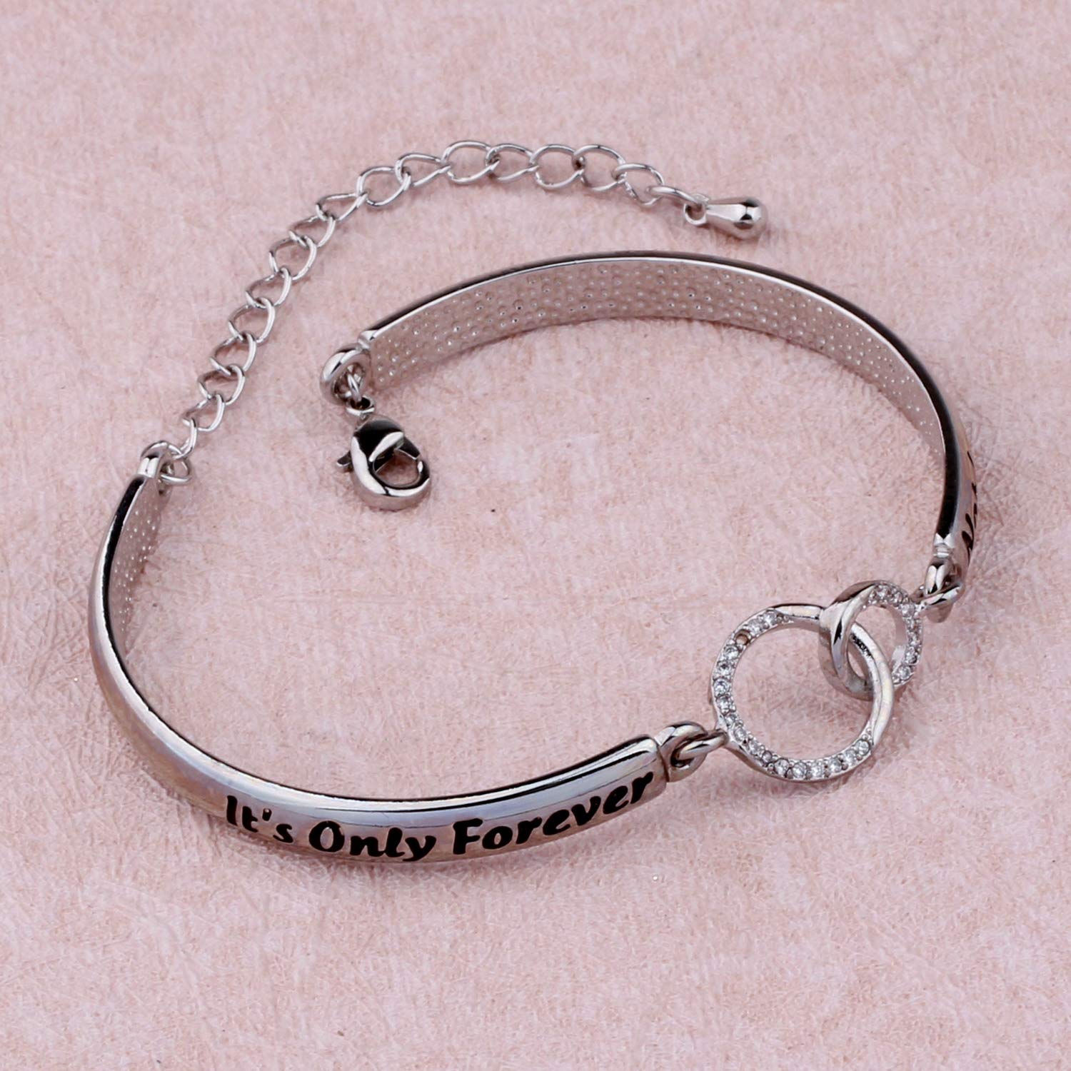 TIIMG Lyrics Inspired It’s Only Forever Not Long at All Gift for Wife Girlfriend Best Friend