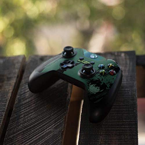 Skinit Decal Gaming Skin compatible with Xbox One Controller - Officially Licensed Funimation Deku Design
