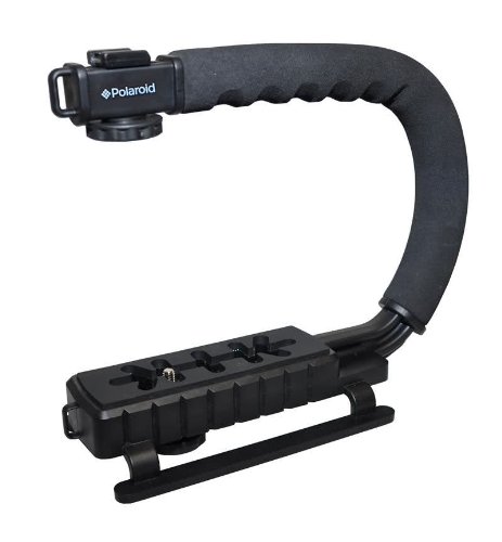 Polaroid Sure-Grip Professional Camera / Camcorder Action Stabilizing Handle Mount For The Olympus Evolt