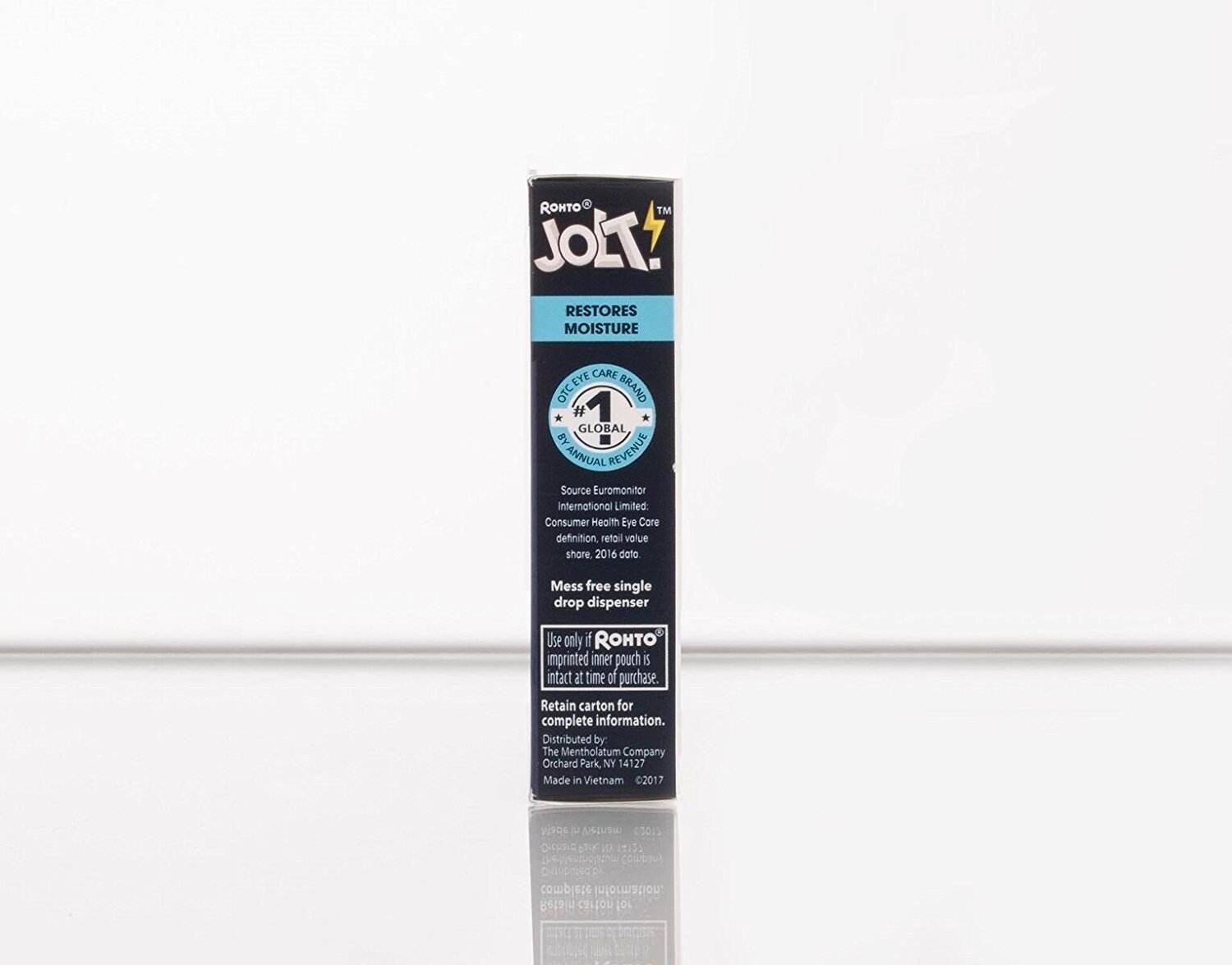 Rohto Jolt Cooling Eye Drops 0.4 fl oz. (Lubricant) (Pack of 3)- relieves and revives Dry, Tired Eyes with its Hydrating Formula and Intense Cooling Sensation