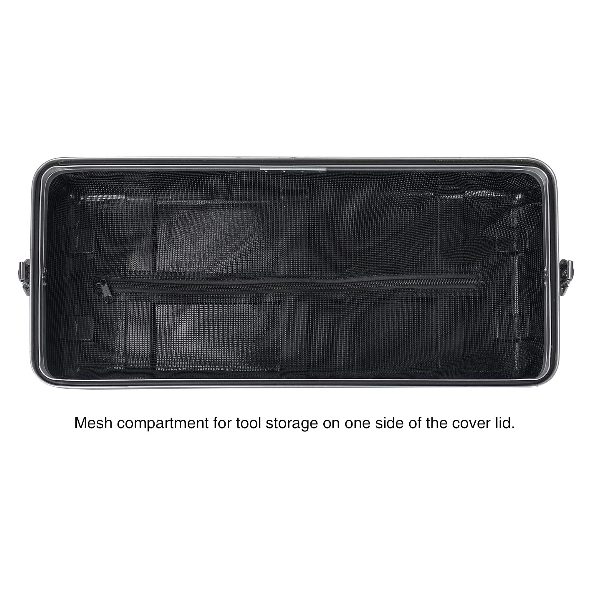 Sound Town Lightweight 2U PA DJ Rack/Road Case with ABS Construction, 19β Depth and Heavy-Duty Latches (STRC-A2U)