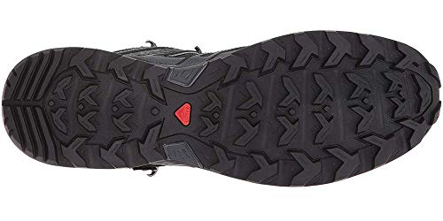 Salomon X Ultra 3 MID Gore-TEX Hiking Boots for Men, Black/India Ink/Monument, 12.5