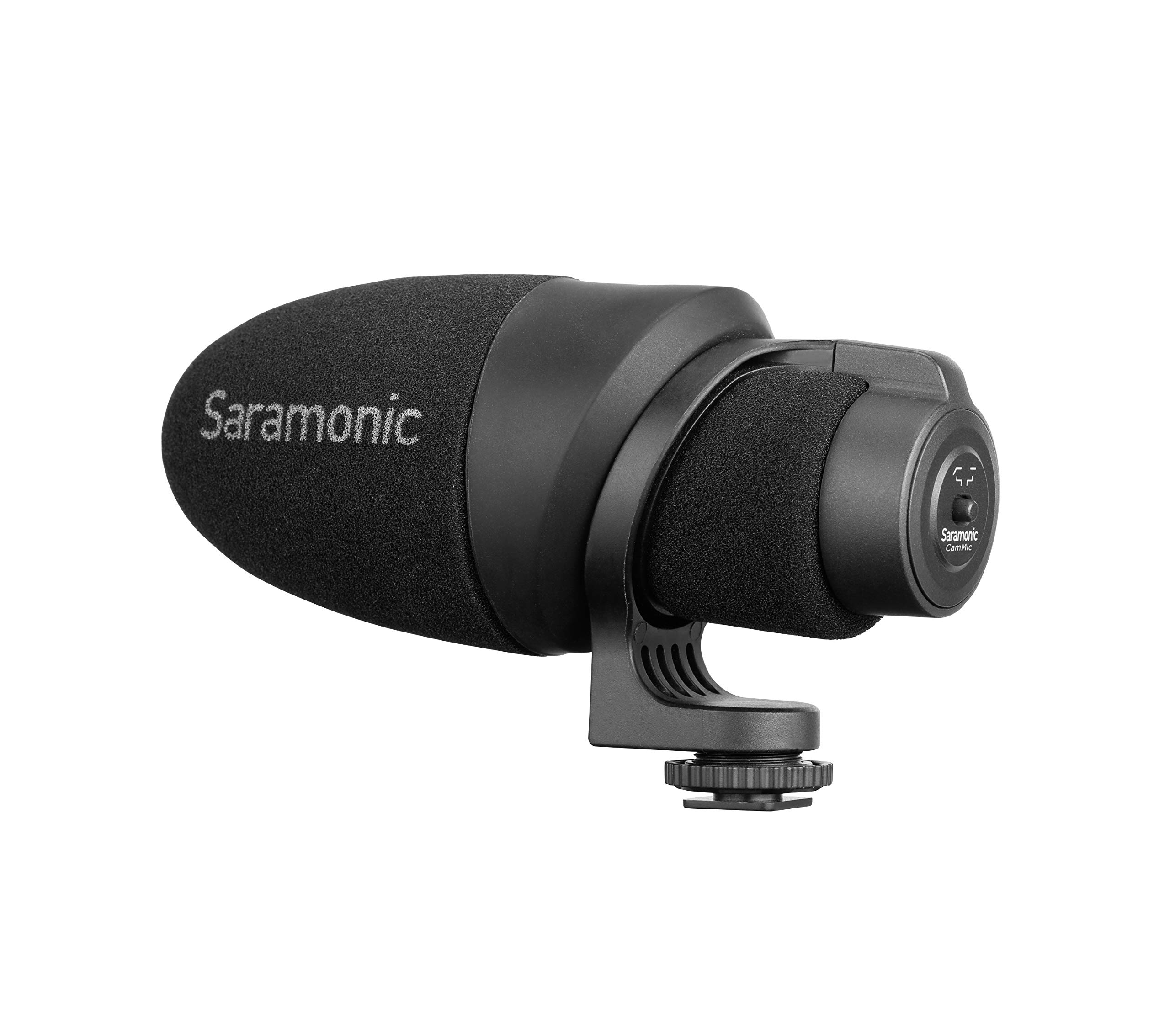 Saramonic Shotgun Microphone for DSLR, Mirrorless, Video Cameras, Smartphones & Tablets (CamMic)