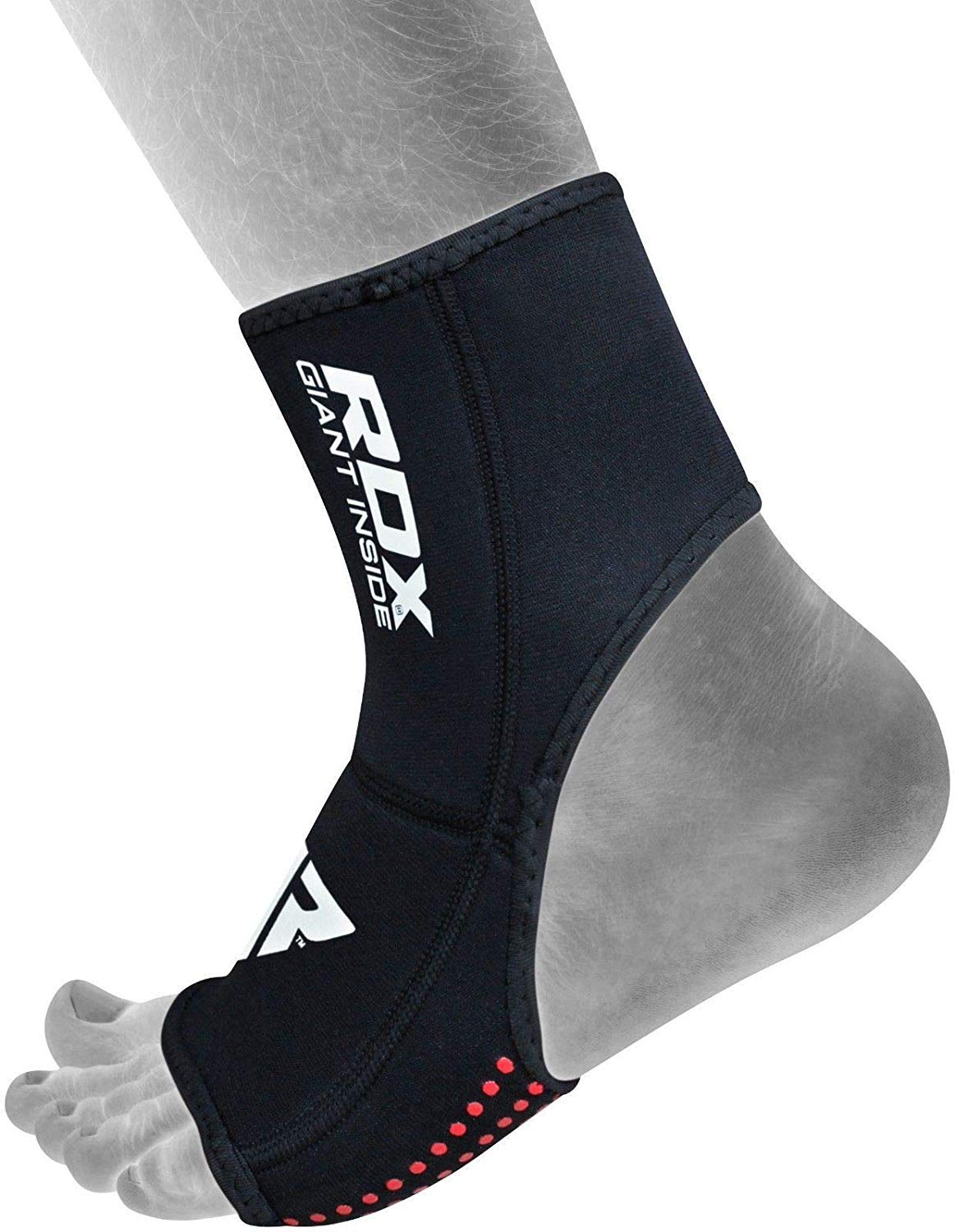 RDX Ankle Support Neoprene Brace Foot Guard MMA Pad Protector Achilles Tendon Pain (Sold as Single Item)