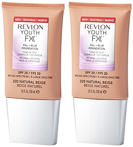 Youth Fx Fill + Blur Foundation 220Natural Beige Spf20 30Ml