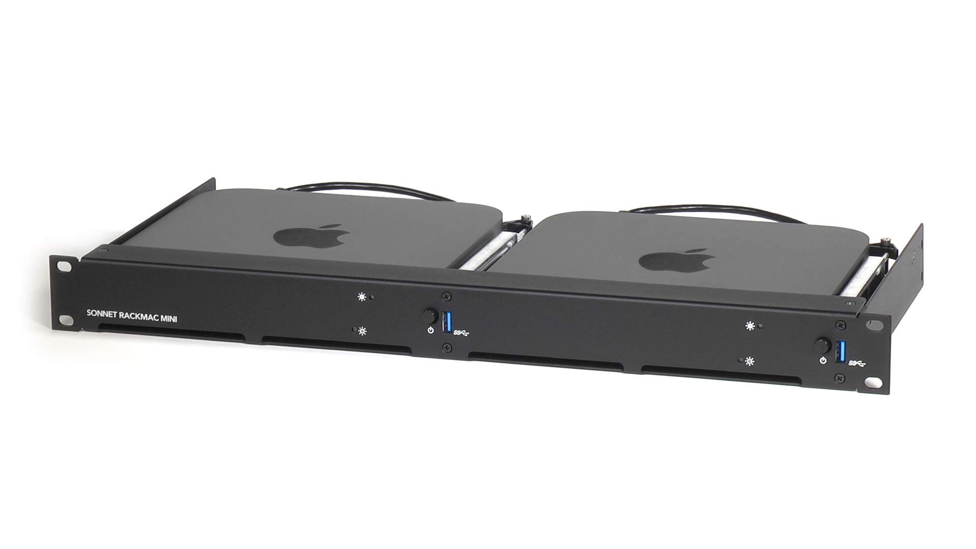 SoNNeT 2018 RackMac Mini - 1U Rack Kit for 2 Mac minis (RACK-MIN-2XA)