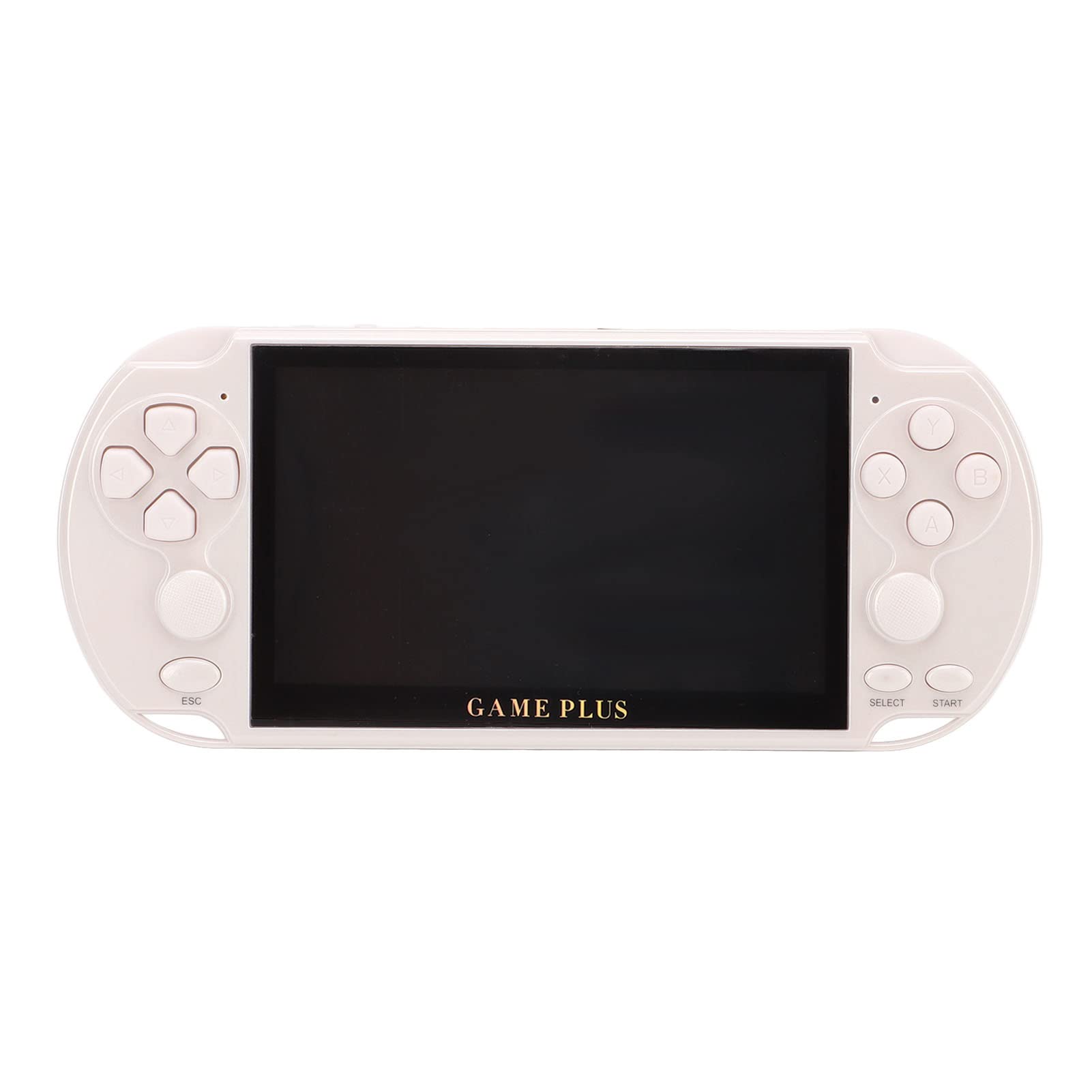 Yadoo 5.1in Handheld Game Console, Portable Dual Joystick Game Console Support Video Music Photo Electric Book Recorder, Retro Video Game Console, 32GB RAM, USB Rechargeable