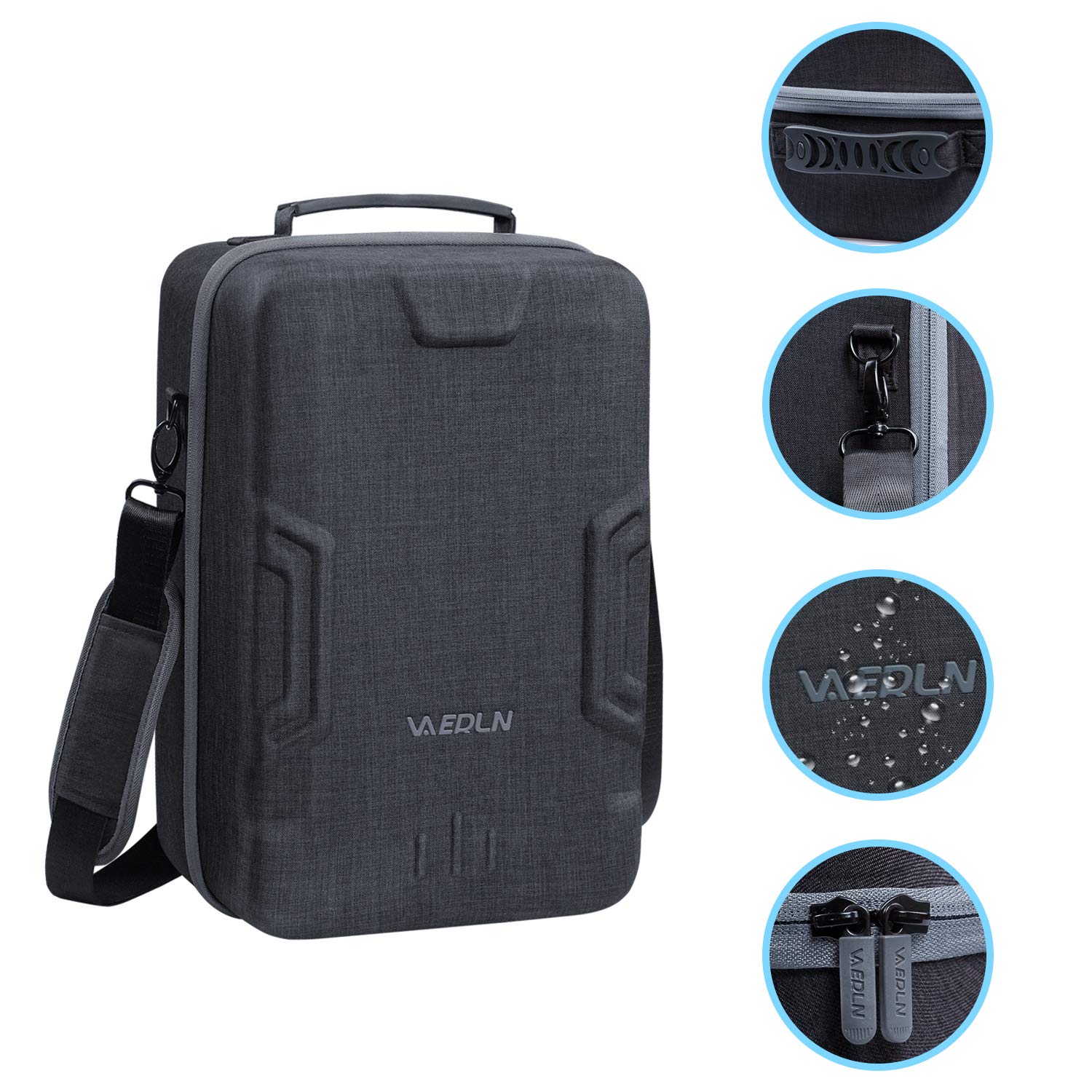 Vanerdun Case for Oculus Rift S PC-Powered VR Gaming Headset -Oculus Rift S travel case, Virtual Reality Protective Bag