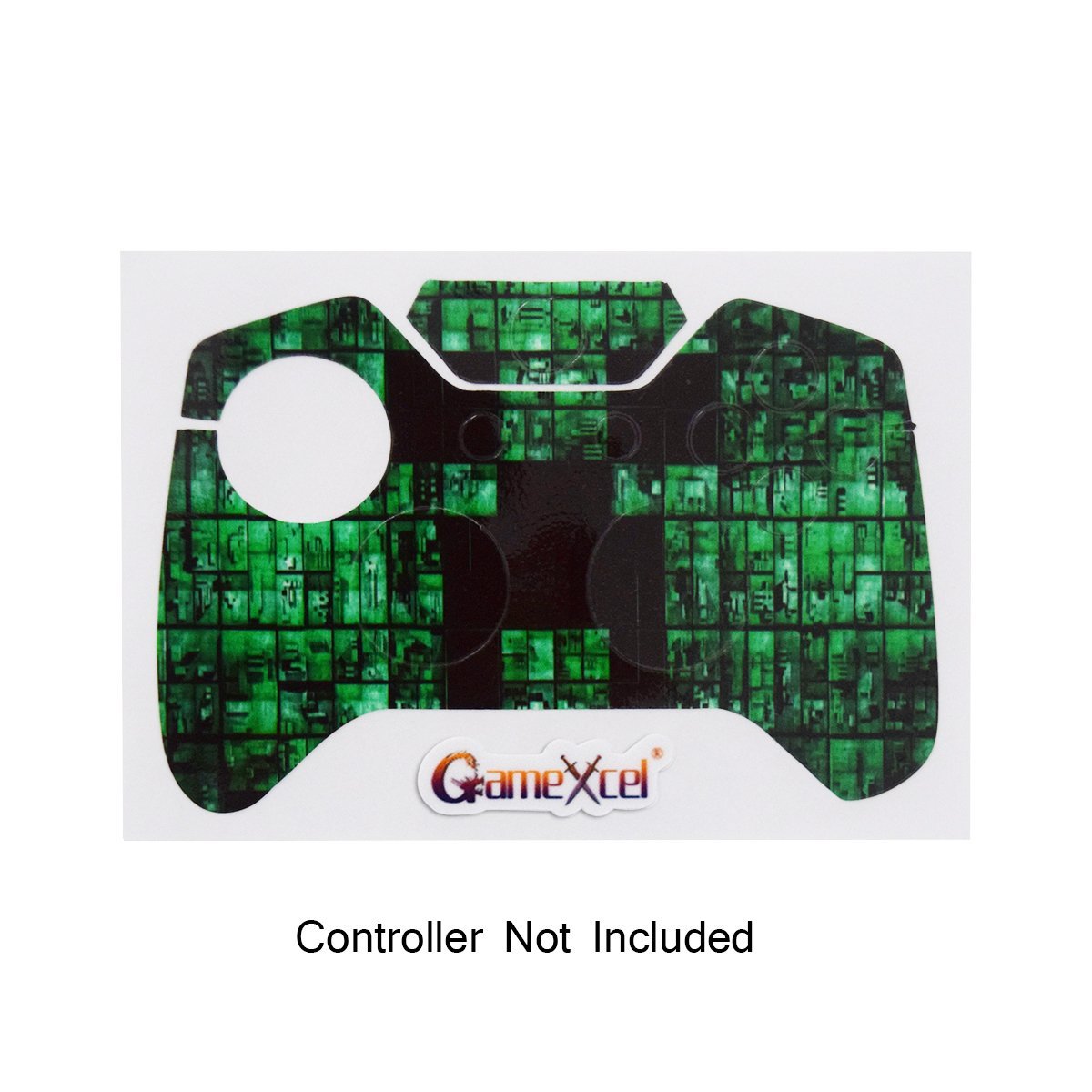 Skins Stickers for Xbox One Games Controller - Custom Orginal Xbox 1 Remote Controller Wired Wireless Protective Decals Covers - High Gloss Protector Accessories - Green Digicamo