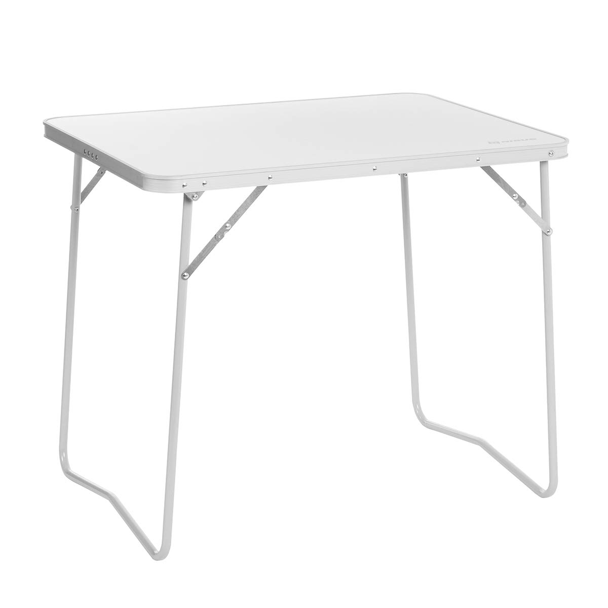 Steel Folding White Camping Table for Picnic Outdoor