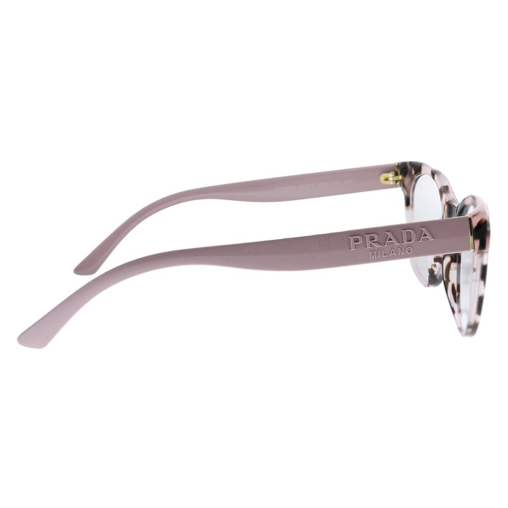 Prada PR 05WV ROJ1O1 Pink Havana Plastic Butterfly Eyeglasses 51mm