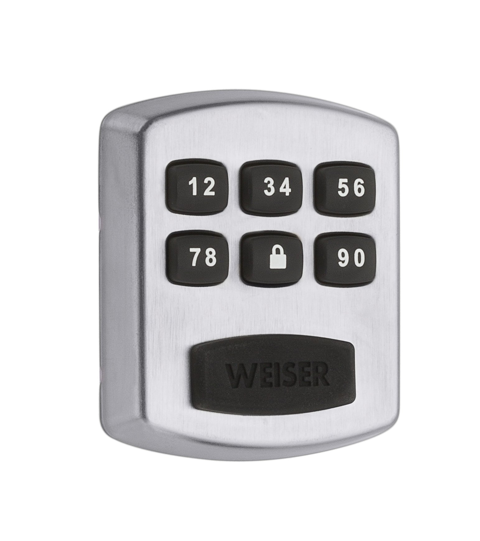 Satin Chrome Electronic Powerbolt Deadbolt Lock