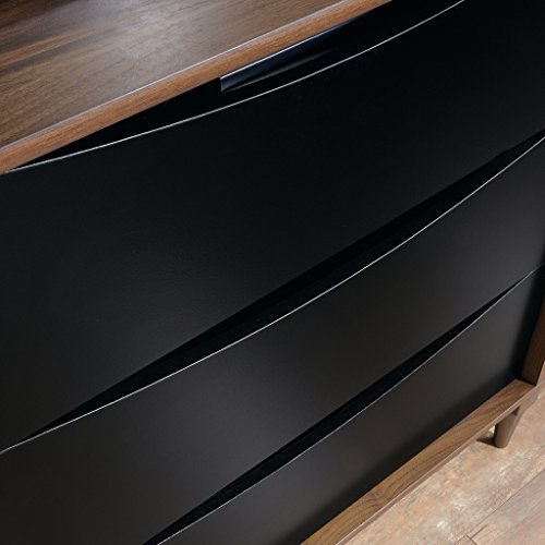 Sauder Harvey Park Entertainment Credenza, For TV's up to 55", Grand Walnut finish