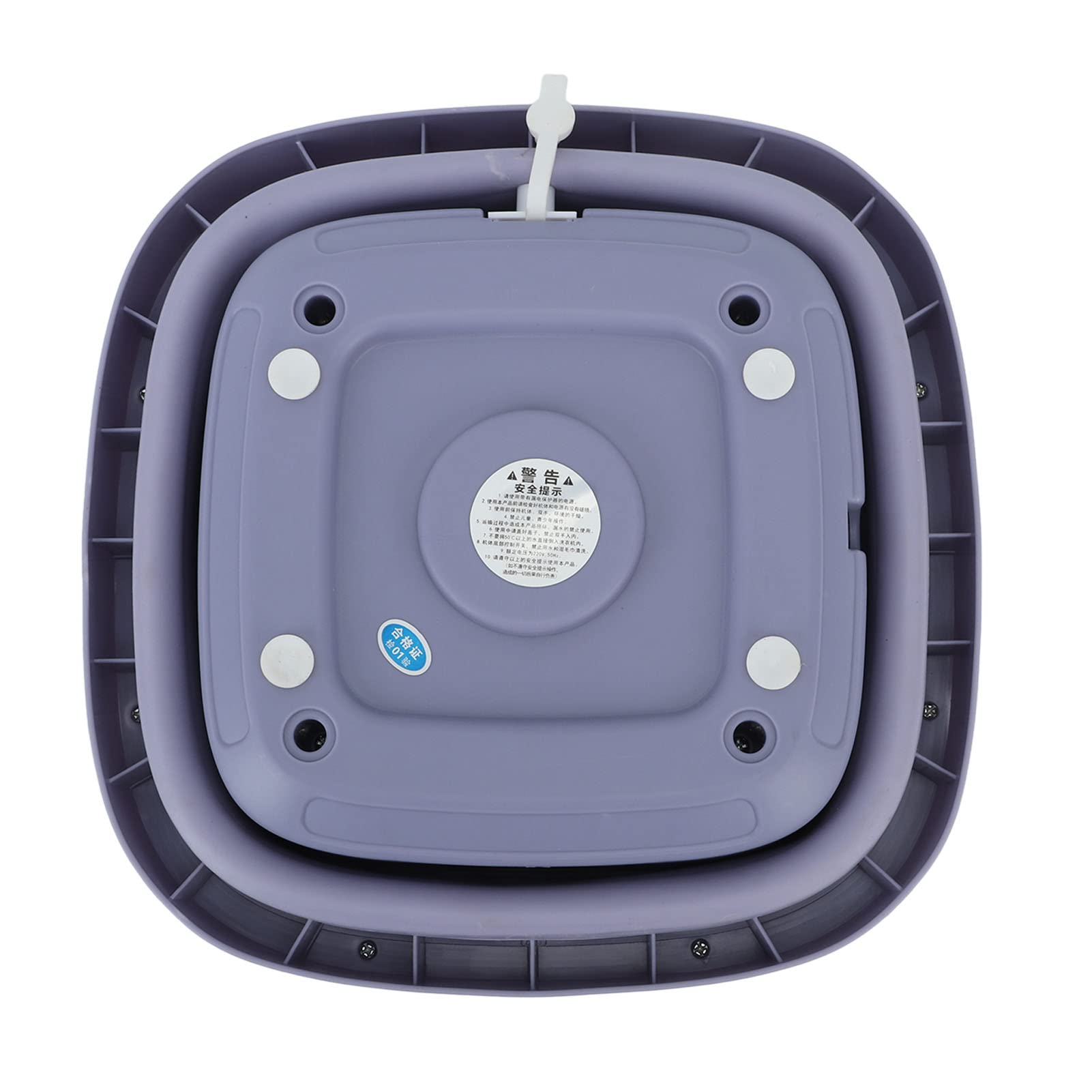 Portable Washing Machine, Mini Foldable Washer and Spin Dryer with Drainage Pipe, Lightweight Bucket Washer for Apartment, Laundry, Camping, RV, Travel, Underwear, Socks ()
