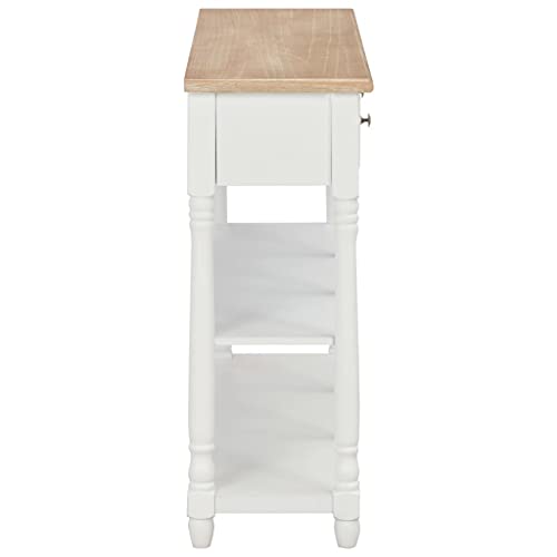 QJBSAVVA Console Table White 47.2"x11.8"x29.9" MDF,Corner Cabinet Side Tables Coffee Table Bedside Tables Suitable for Home, Office, Bedroom, Meeting Room