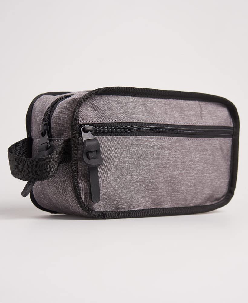 SUPERDRY Detroit Wash Bag Grey