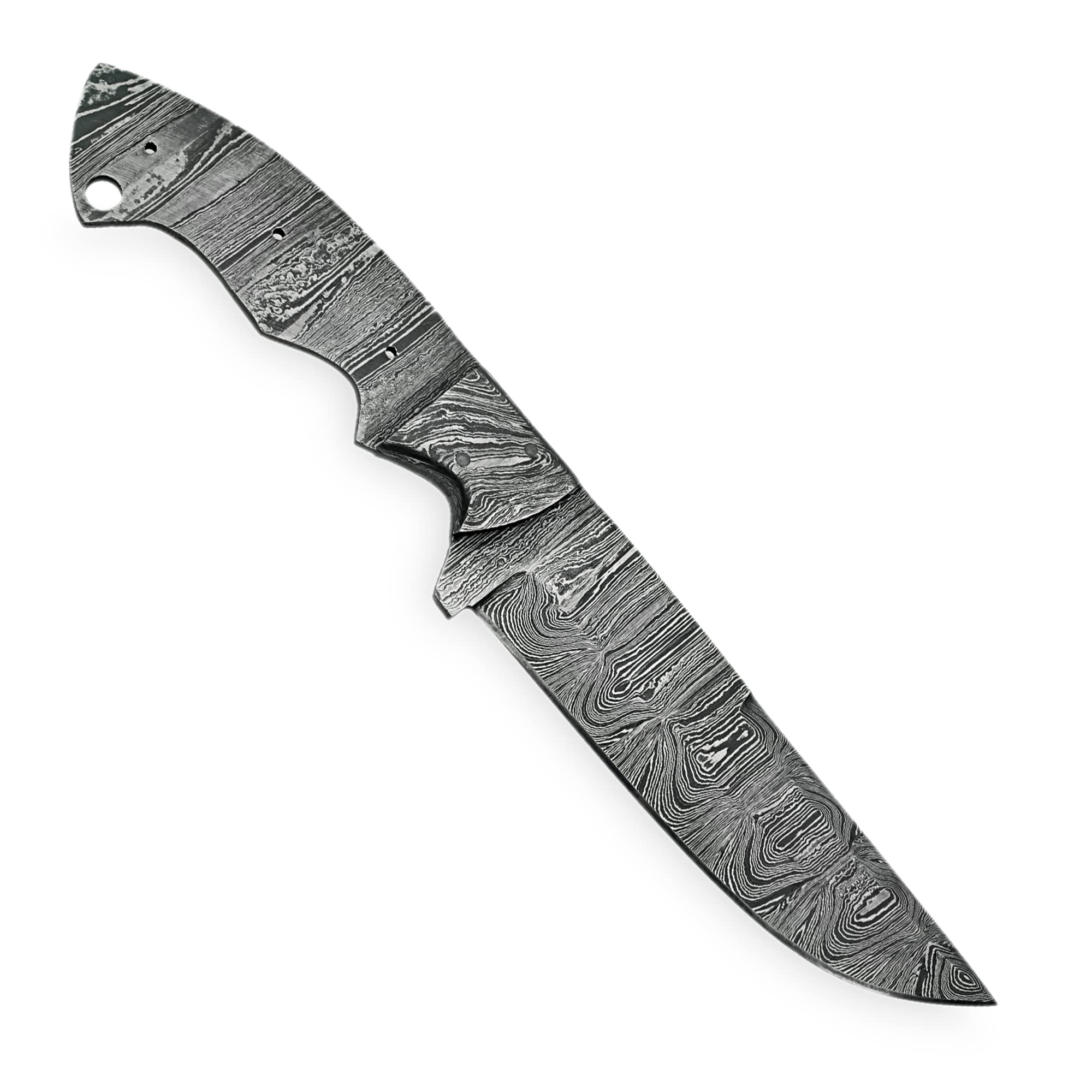 Poshland BB-7005 Damascus Steel Blank Blade as Knife Making Supplies Handmade