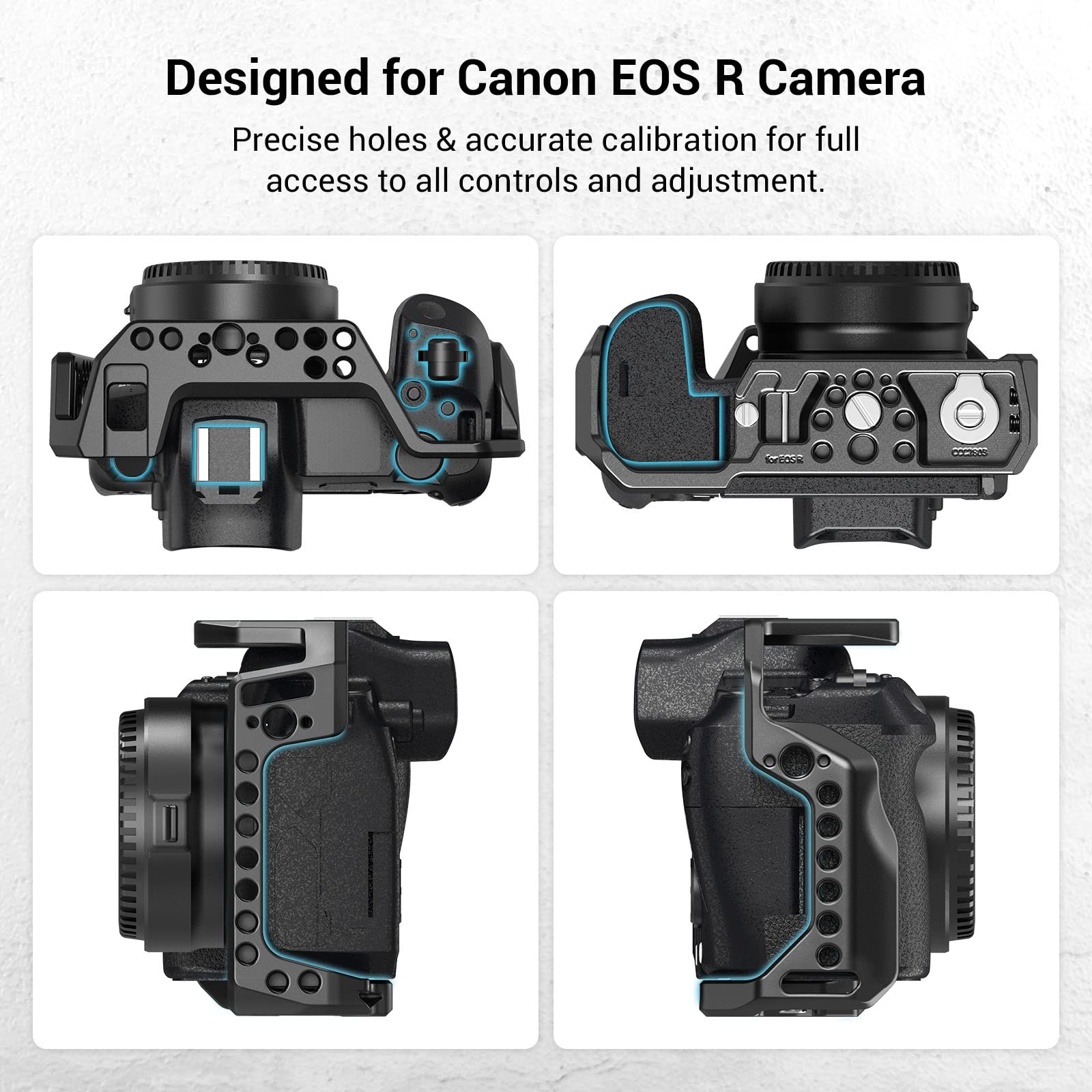 SmallRig R Handheld Kit for Canon R, Including Cage and Top Handle 3722