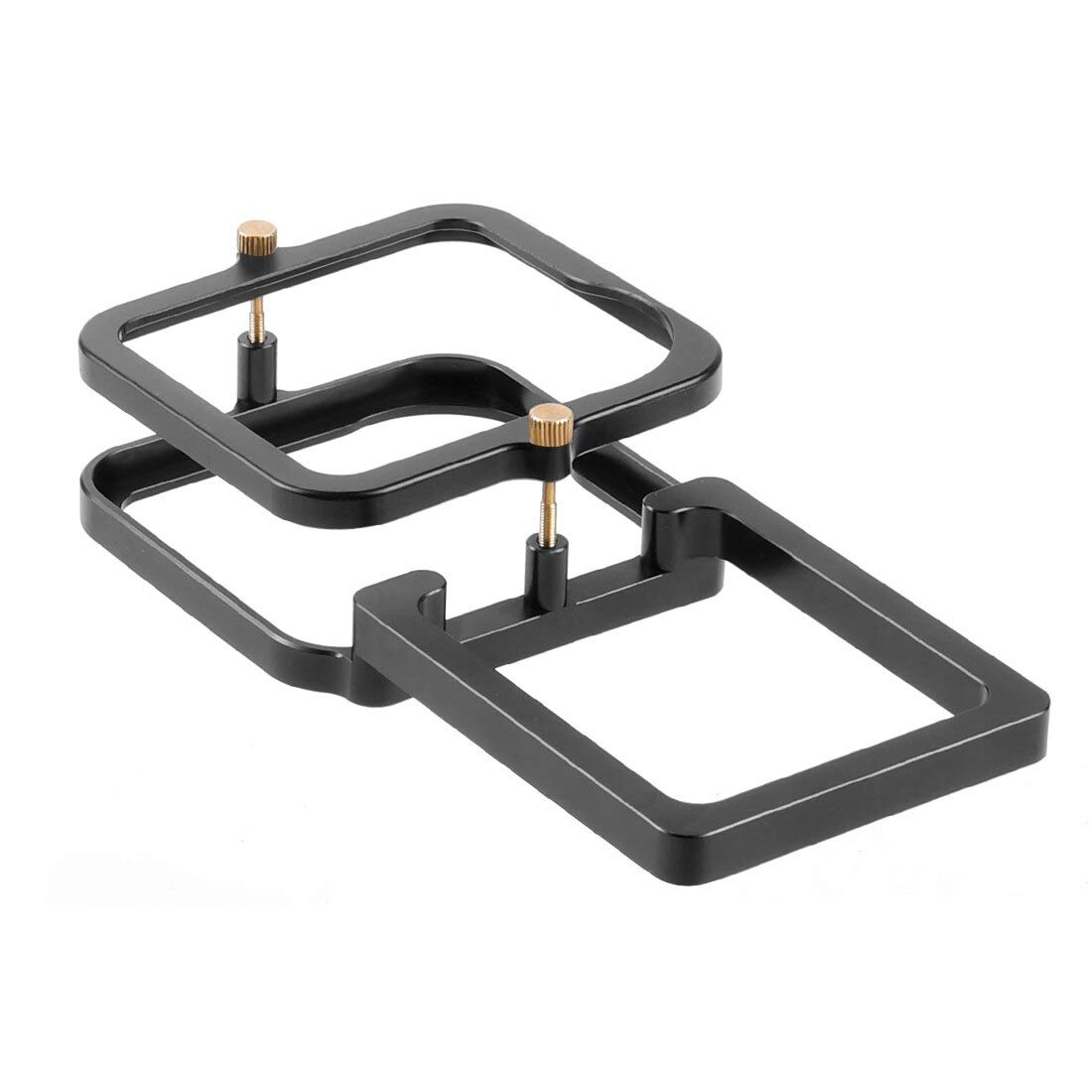 XT-XINTE Switch Action Camera to Gimbal Adapter Mount Plate Compatible for GoPro MAX 360/DJI Osmo Mobile 4 3 OM4/Zhiyun/Moza Handheld Stabilizer (CNC Aluminium Alloy)