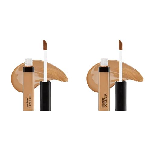 Wet n Wild Photo Focus Concealer, Med/Deep Tan, Under Eyes, Makeup, Blemish, Full Coverage, Lightweight (Pack of 2)
