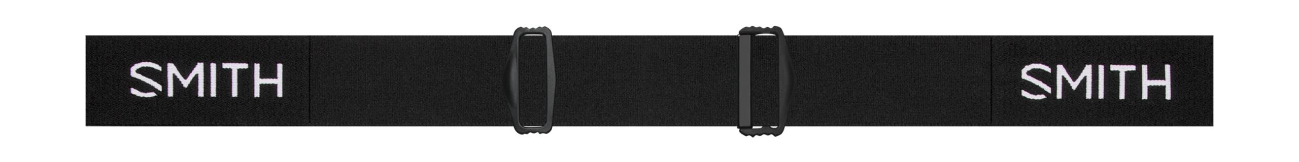 Smith Range - Low Bridge Fit Snow Goggles (Black, Red Sol-X Mirror)