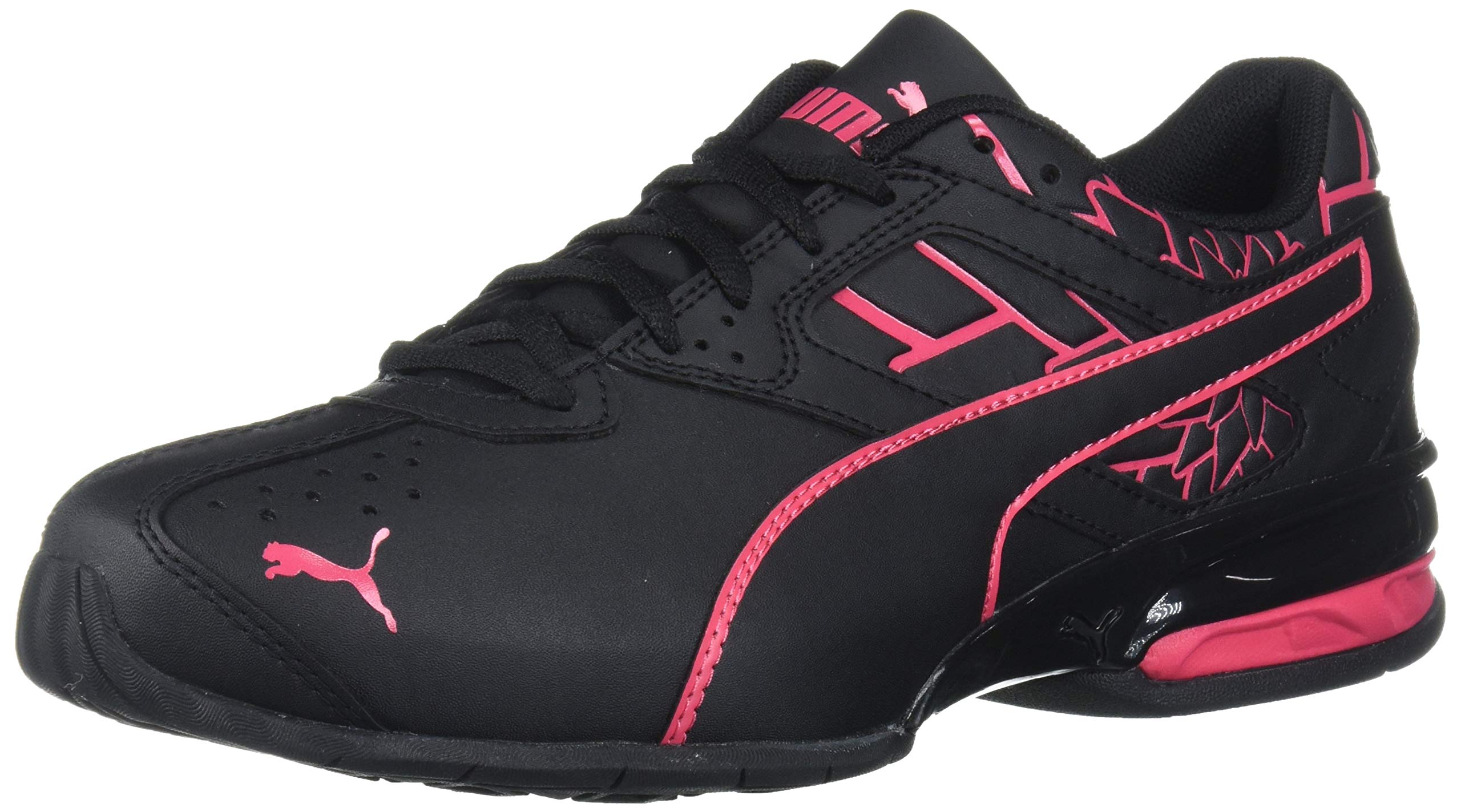 PUMA Womens Tazon 6 Cross Trainer, PUMA Womens Black-Nrgy Rose, 9
