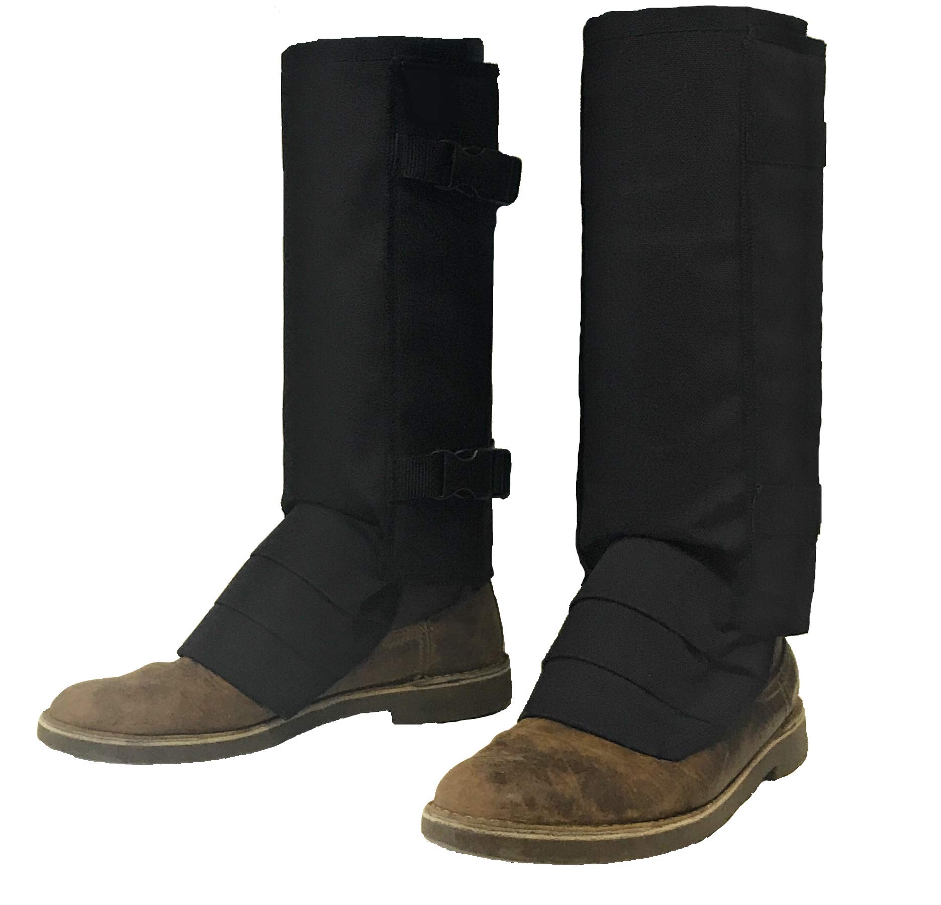 Snake Guardz Crackshot Protective Shin Guardz (Black, XX-Large)