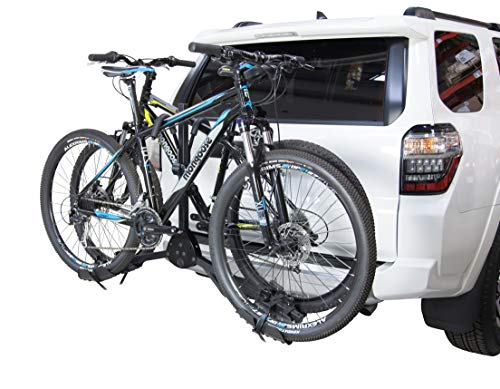 Saris Bicycle Racks, All Star Tray Style Hitch Rack, Mount 2 Bikes, Black