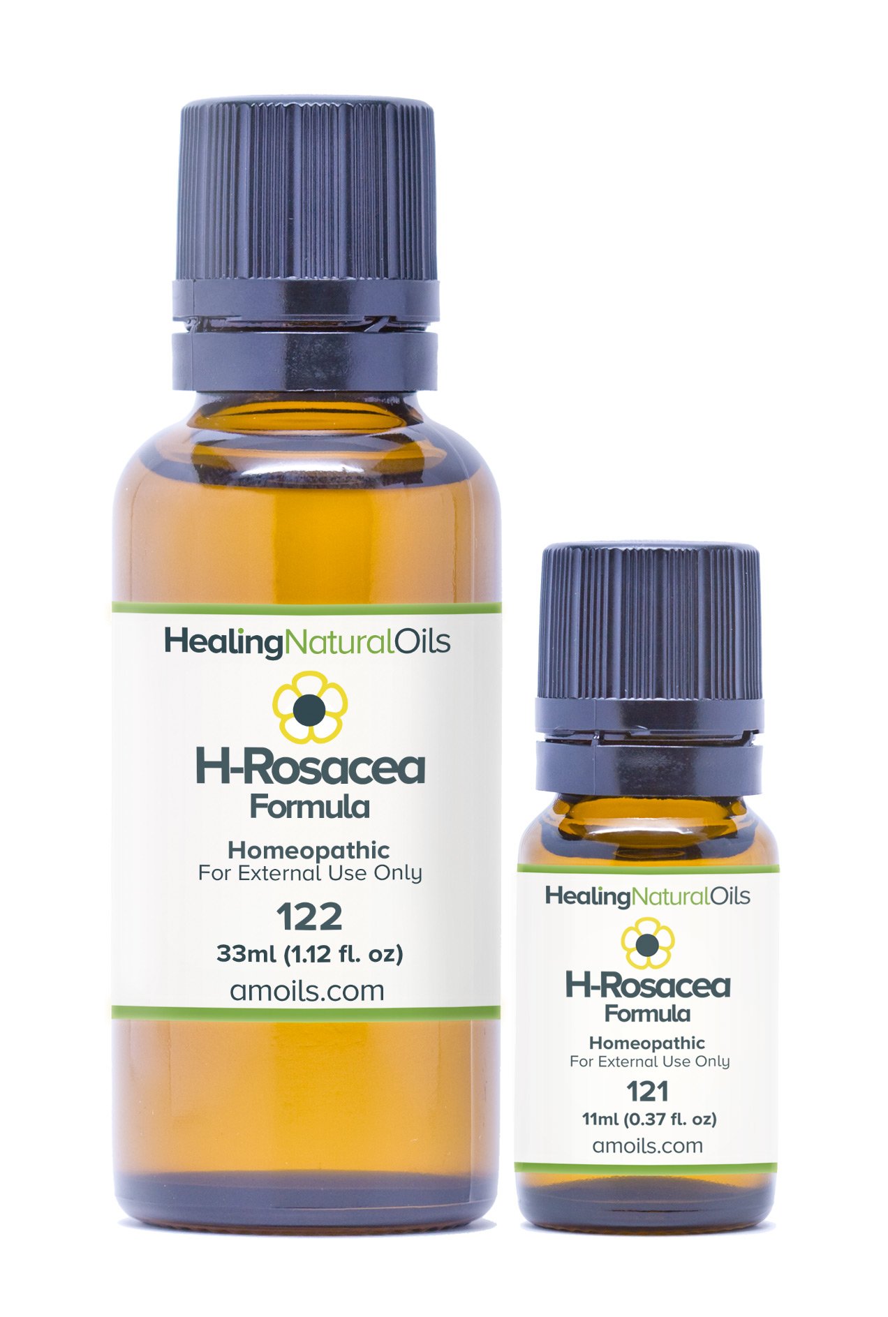 Rosacea Treatment Alternative: H-Rosacea Formula - The Natural Way for Facial Redness, Bumps and Irritation. Natural Rosacea Cream Alternative