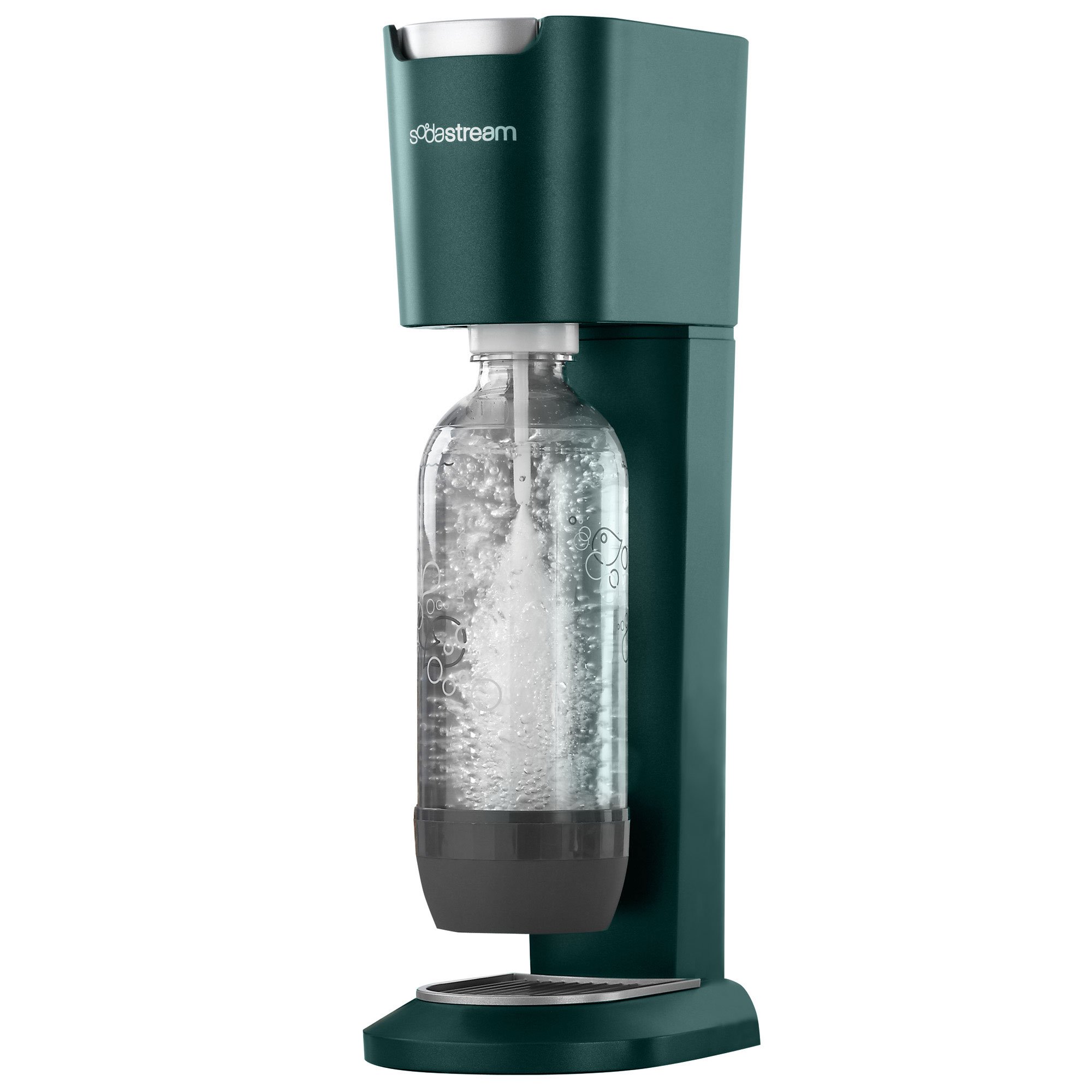 SodaStream Genesis Home Soda Maker Starter Kit, Green and Grey (Green/Gray)