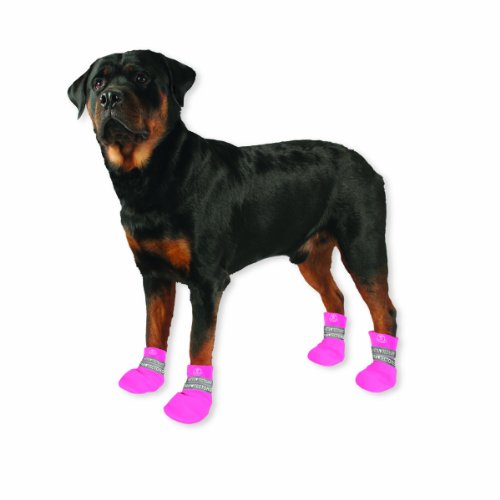 Paw Tectors by Pedigree Perfection International Inc. Water Proof Boot, X-Small, Pink
