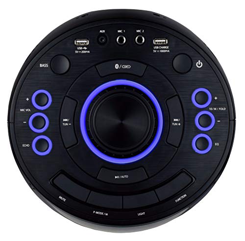 Toshiba TY-ASC75 Rechargeable Portable Party Speaker with Super Bass