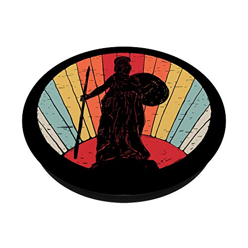 Vintage Retro Athena Shirt Greek Goddess PopSockets Swappable PopGrip