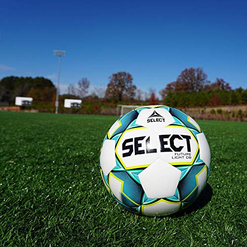 SELECT Future Light DB V20 Soccer Ball, White/Green,Size 5