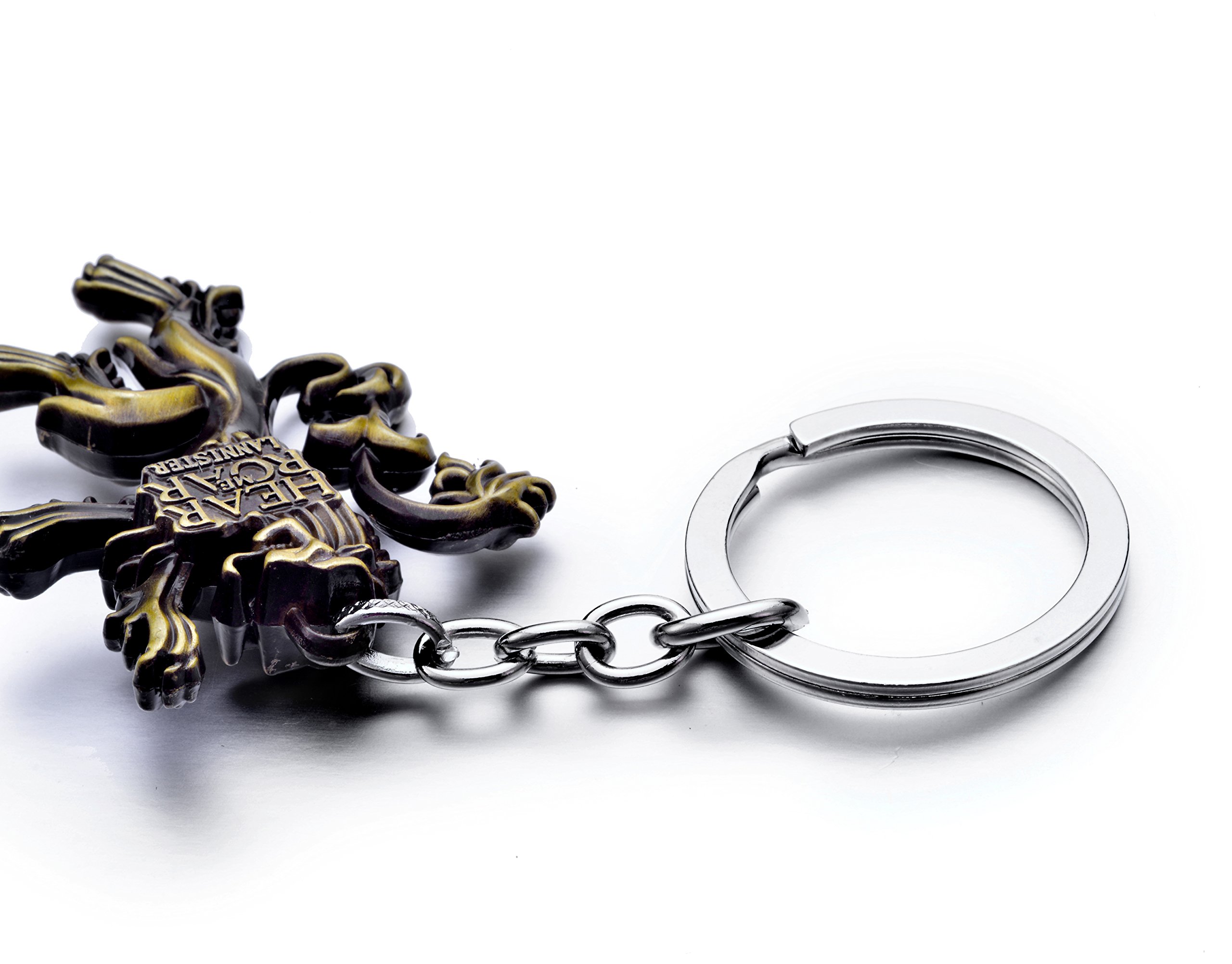 REINDEAR Game of Thrones House Sigil Crest Metal Keychain