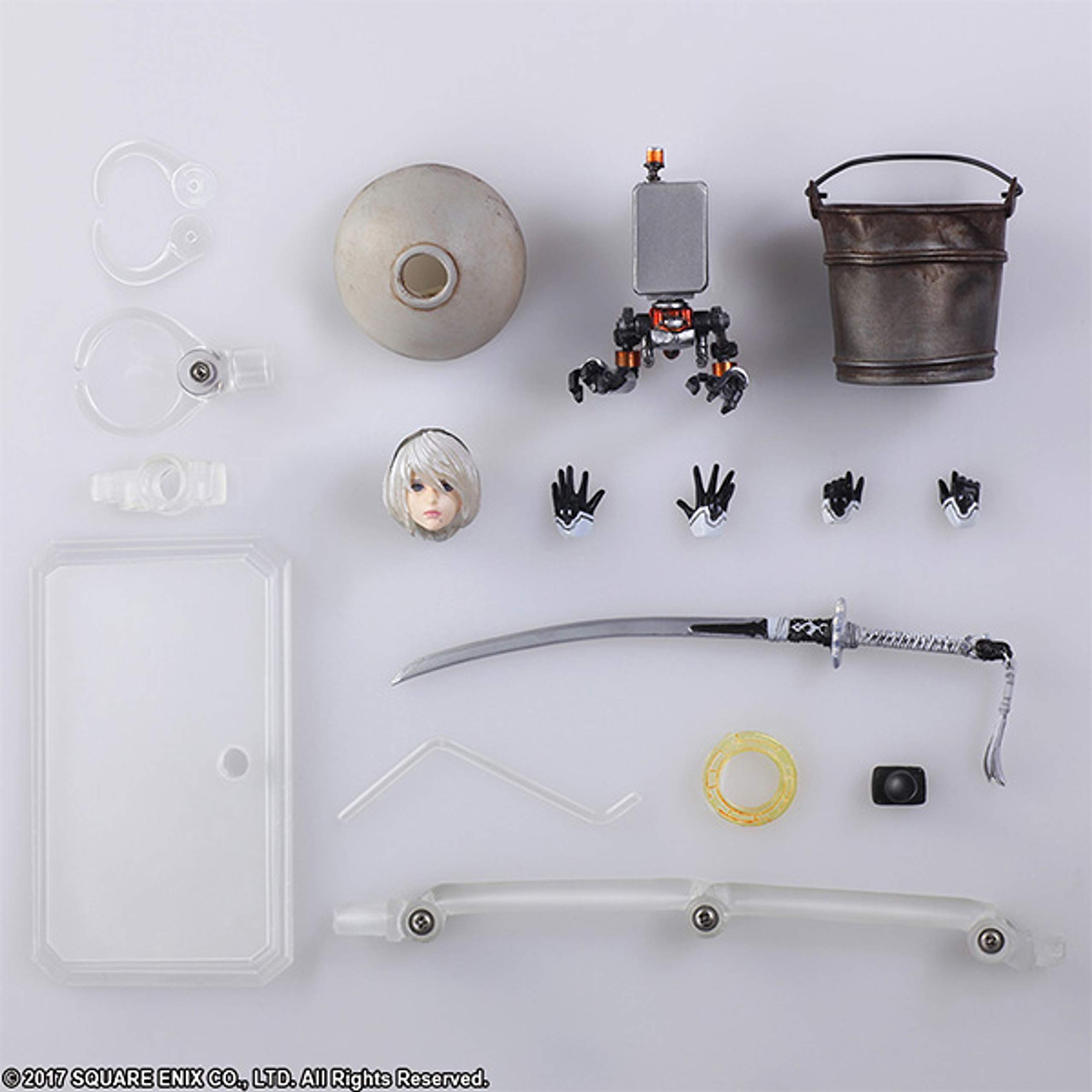 Square Enix Nier Automata Bring Arts: 2B & Machine Lifeform Action Figure
