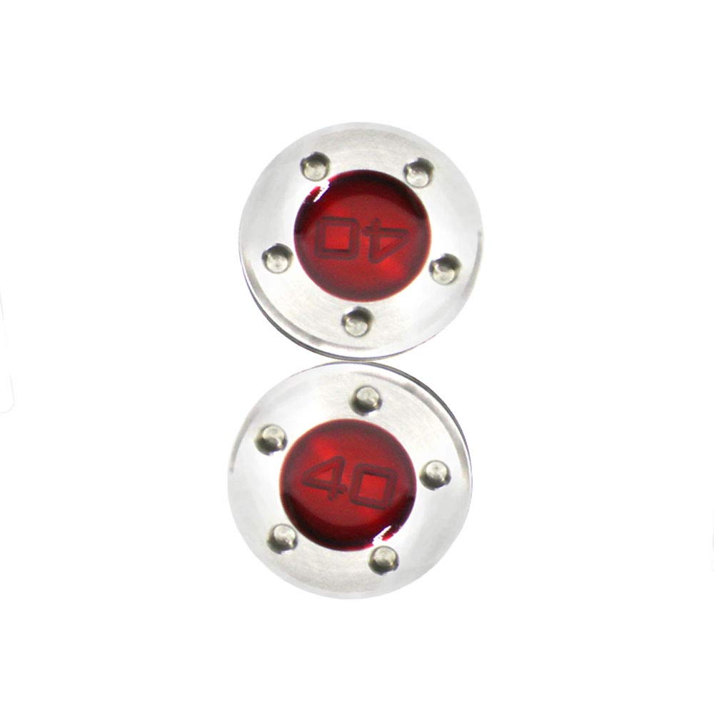 SEACLOUD Golf Putter Weights 2pcs 40g for Newport Putters Golf Weights Red Compatible for Newport Putter