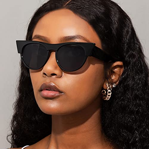 YAMEIZE Y2K Diamond Wrap Around Sunglasses - Rimless Futuristic Shield Frameless Rhinestone bling Sun Glasses for Women Men